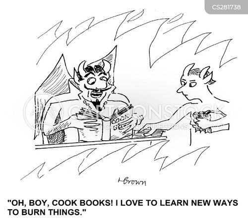 Burn In Hell Cartoons and Comics - funny pictures from CartoonStock