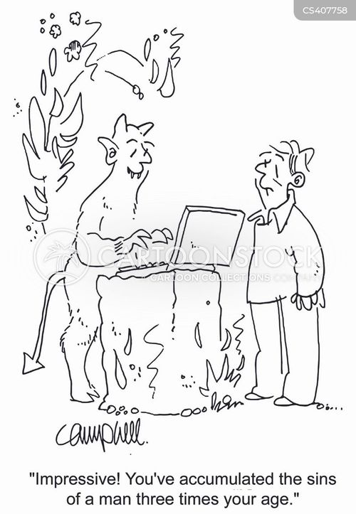 Sinned Cartoons and Comics - funny pictures from CartoonStock