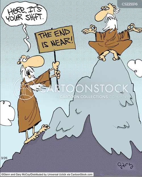 The End Is Near Cartoons and Comics - funny pictures from CartoonStock