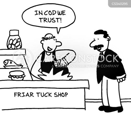 Chip Shop Cartoons and Comics - funny pictures from CartoonStock