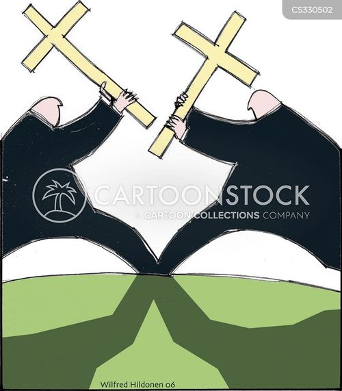 Sectarianism Cartoons and Comics - funny pictures from CartoonStock