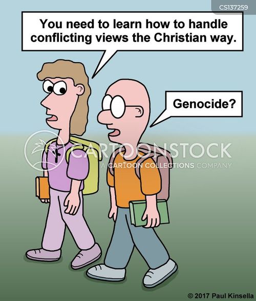 Genocide Cartoons and Comics - funny pictures from CartoonStock