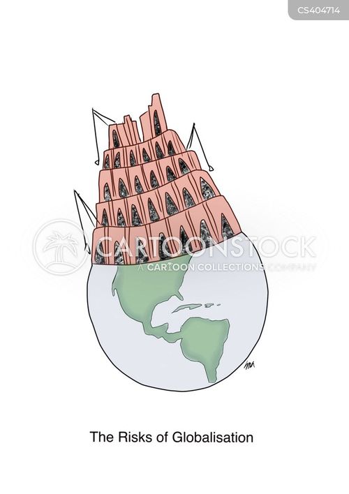 Globalisation Cartoons and Comics - funny pictures from CartoonStock