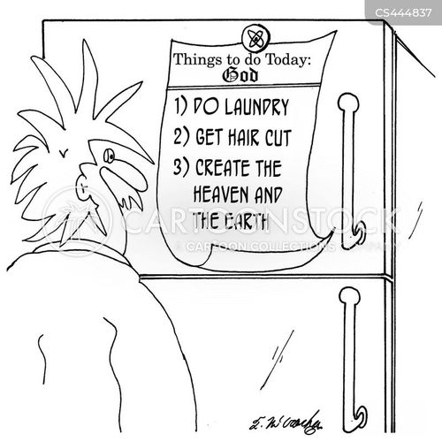 Seven Days Of Creation Cartoons and Comics - funny pictures from ...