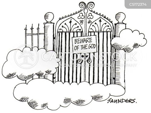Fearsome Gods Cartoons and Comics - funny pictures from CartoonStock