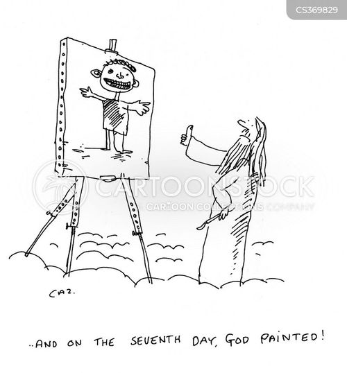 Day Of Rest Cartoons and Comics - funny pictures from CartoonStock