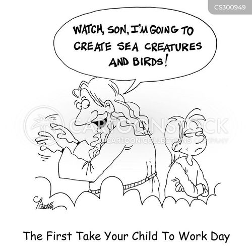 Take Your Child To Work Cartoons and Comics - funny pictures from ...