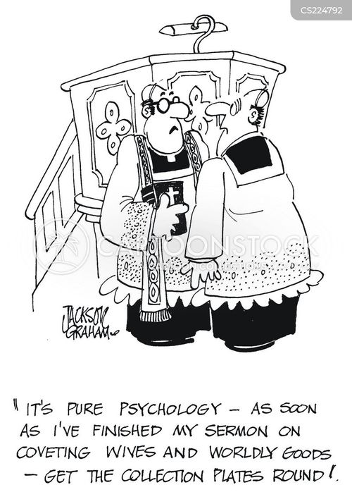 Talking Collection Plate Cartoons and Comics - funny pictures from ...
