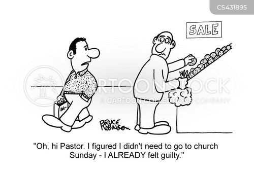 Guilt Complex Cartoons and Comics - funny pictures from CartoonStock