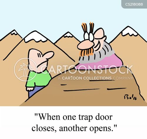 Trapdoor Cartoons and Comics - funny pictures from CartoonStock
