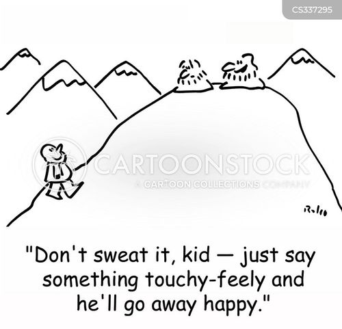 Touchy-feely Cartoons and Comics - funny pictures from CartoonStock