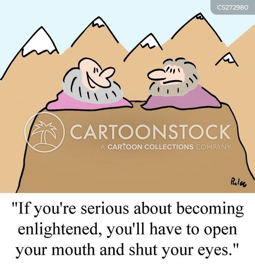 Zen Buddhism Cartoons and Comics - funny pictures from CartoonStock