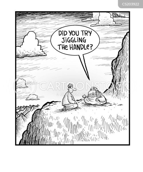 Plumber's Advice Cartoons and Comics - funny pictures from CartoonStock