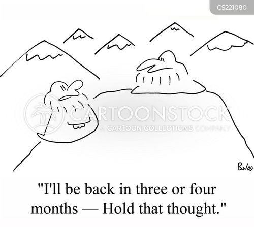 Hold That Thought Cartoons and Comics - funny pictures from CartoonStock