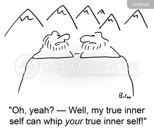 Inner Peace Cartoons and Comics - funny pictures from CartoonStock