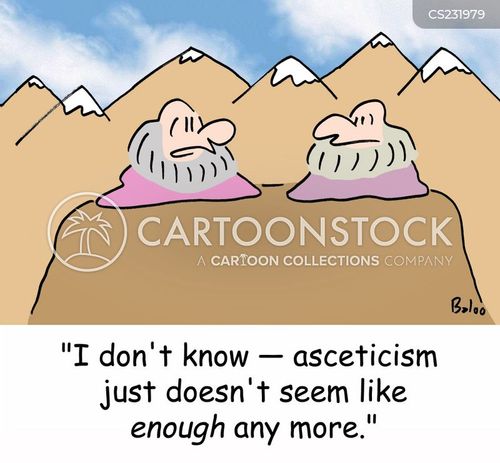 Asceticism Cartoons and Comics - funny pictures from CartoonStock