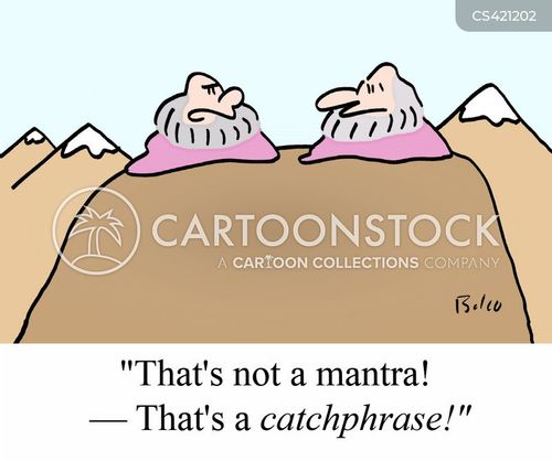Spiritual Mantra Cartoons and Comics - funny pictures from CartoonStock