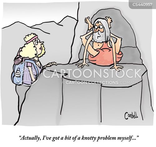 Knotty Problem Cartoons and Comics - funny pictures from CartoonStock