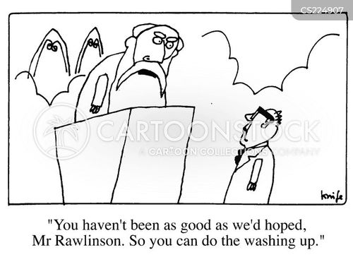 God's Judgement Cartoons and Comics - funny pictures from CartoonStock