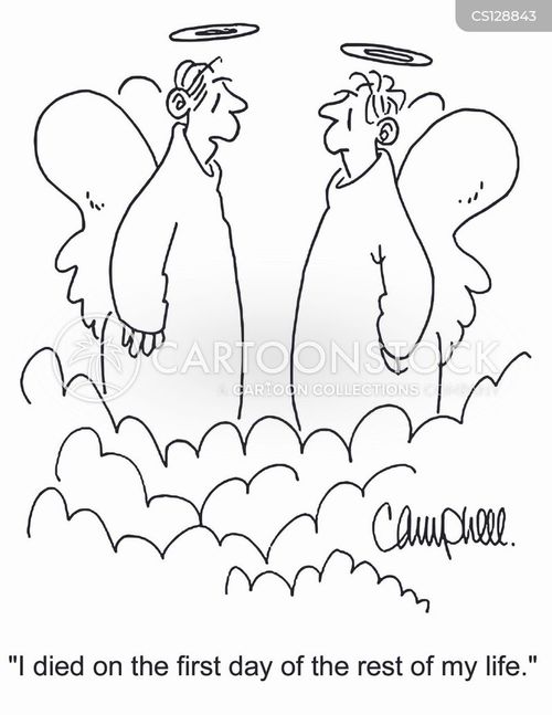 Celestial Being Cartoons and Comics - funny pictures from CartoonStock