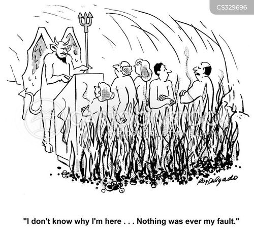 Condemning Cartoons and Comics - funny pictures from CartoonStock