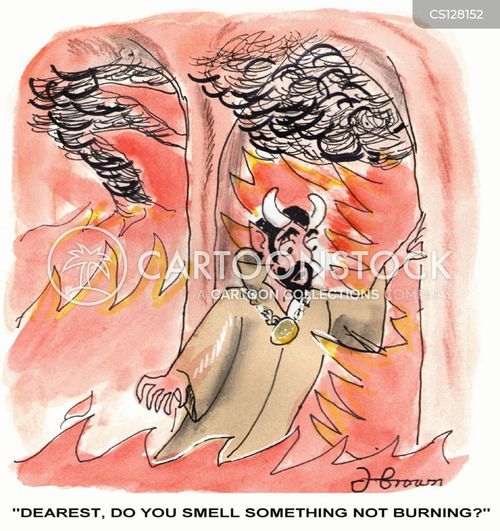Burn Brimstone Cartoons and Comics - funny pictures from CartoonStock