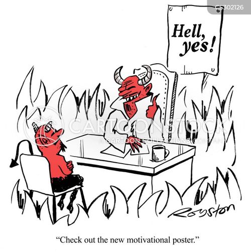 Daemon Cartoons and Comics - funny pictures from CartoonStock