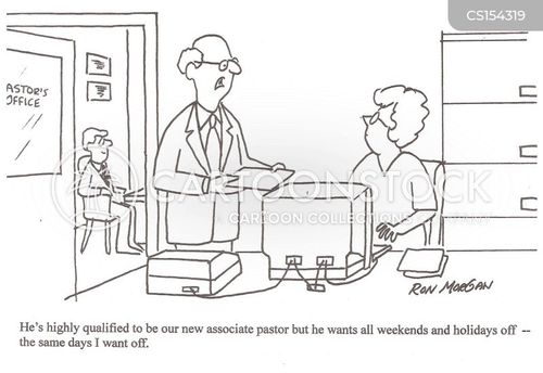 Associate Pastor Cartoons and Comics - funny pictures from CartoonStock