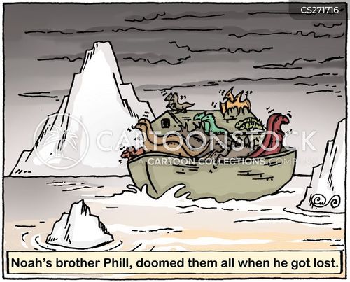 Noah's Voyage Cartoons and Comics - funny pictures from CartoonStock