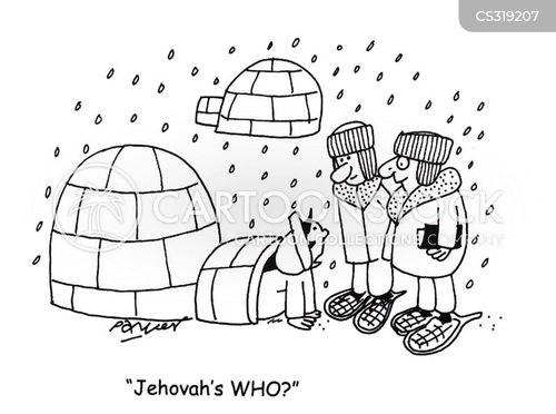 Jehovah's Witnesses Cartoons and Comics - funny pictures from CartoonStock