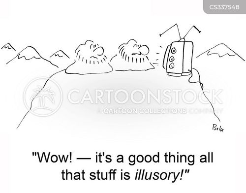 Illusory Idea Cartoons and Comics - funny pictures from CartoonStock