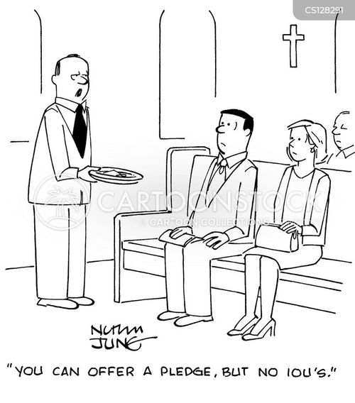 Pledge Cartoons and Comics - funny pictures from CartoonStock