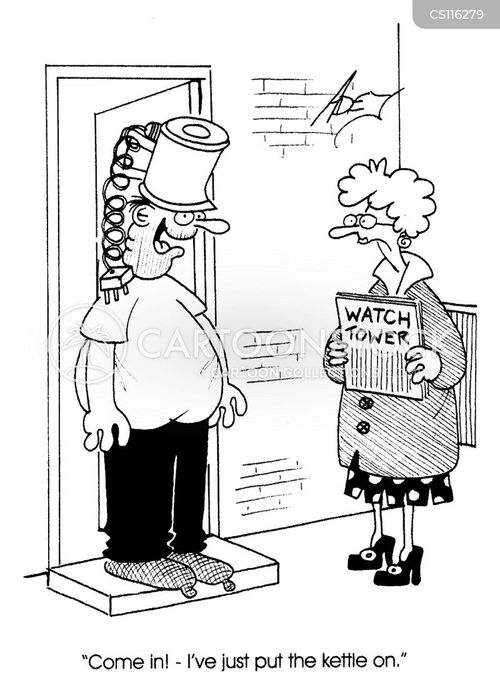 Jehovah's Witness Cartoons and Comics - funny pictures from CartoonStock