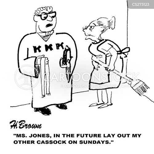 Cassock Cartoons and Comics - funny pictures from CartoonStock