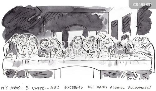 Last Supper Cartoons and Comics - funny pictures from CartoonStock