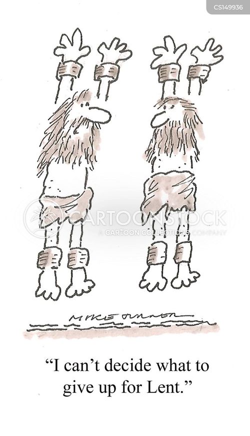 Lent In Cartoons and Comics - funny pictures from CartoonStock