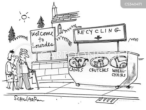 Lourdes Cartoons and Comics - funny pictures from CartoonStock