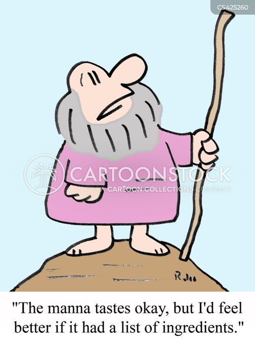 Manna Cartoons and Comics - funny pictures from CartoonStock