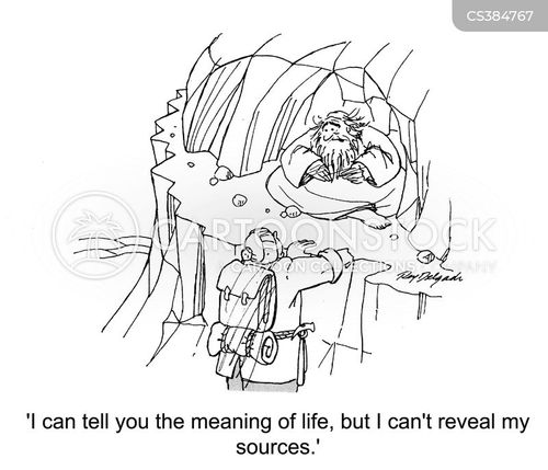 Meanings Of Life Cartoons and Comics - funny pictures from CartoonStock