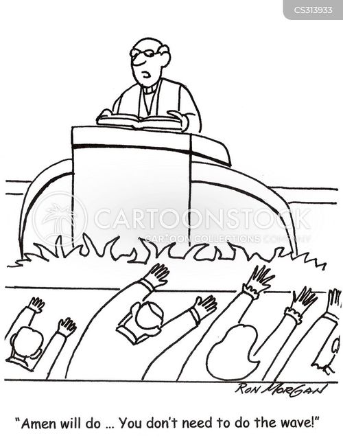 Amen Cartoons and Comics - funny pictures from CartoonStock