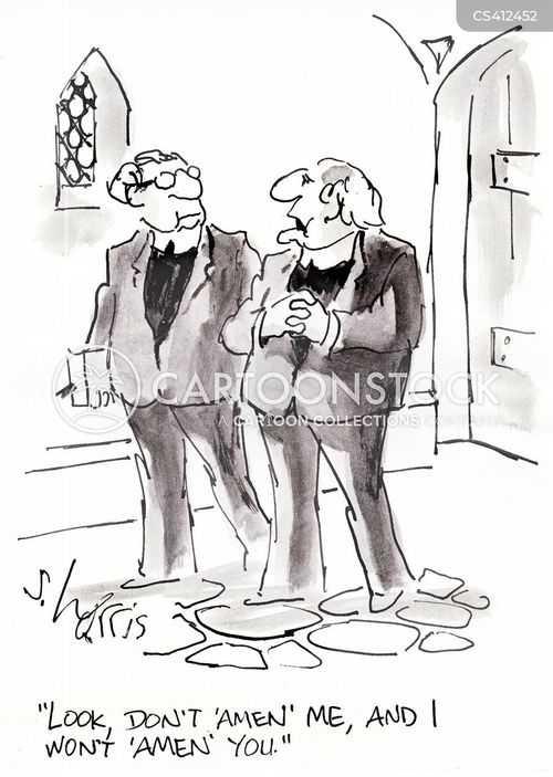 Amen Cartoons and Comics - funny pictures from CartoonStock