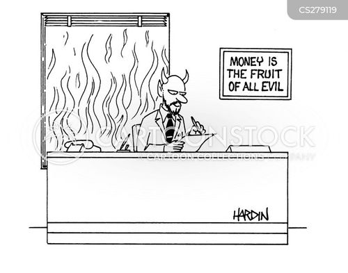 Money Is The Root Of All Evil Cartoons and Comics - funny pictures from ...
