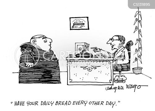 Daily Bread Cartoons and Comics - funny pictures from CartoonStock