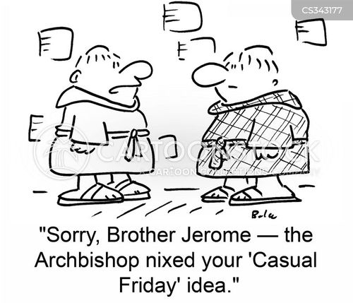 Monastic Cartoons and Comics - funny pictures from CartoonStock