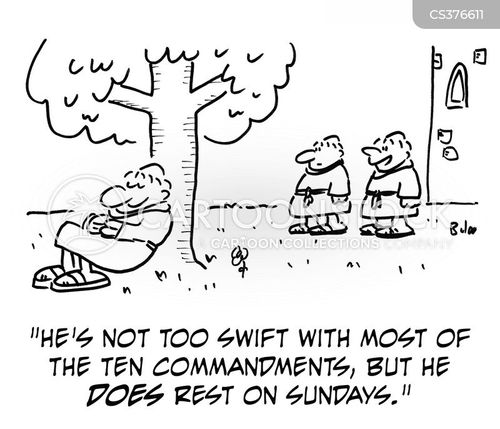 Sabbath Cartoons and Comics - funny pictures from CartoonStock