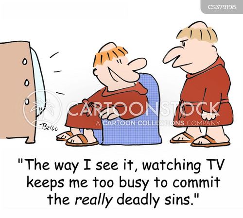Deadly Sin Cartoons and Comics - funny pictures from CartoonStock