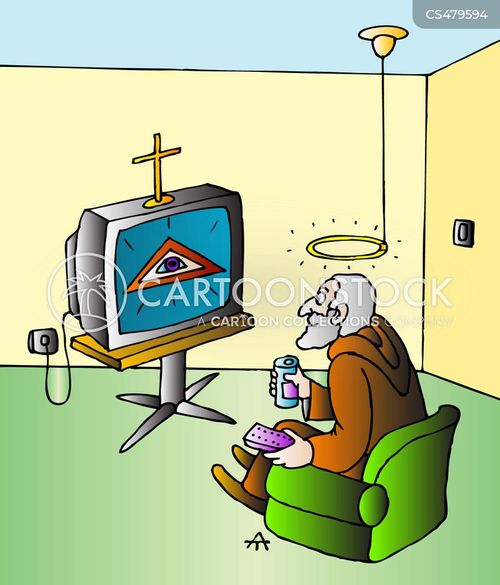 Monk Cartoons and Comics - funny pictures from CartoonStock