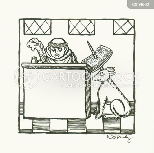 Medieval Historian Cartoons and Comics - funny pictures from CartoonStock