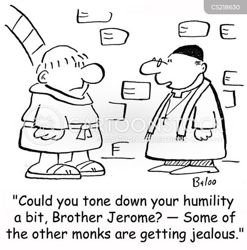 Humility Cartoons and Comics - funny pictures from CartoonStock
