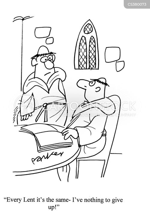Lent Cartoons and Comics - funny pictures from CartoonStock
